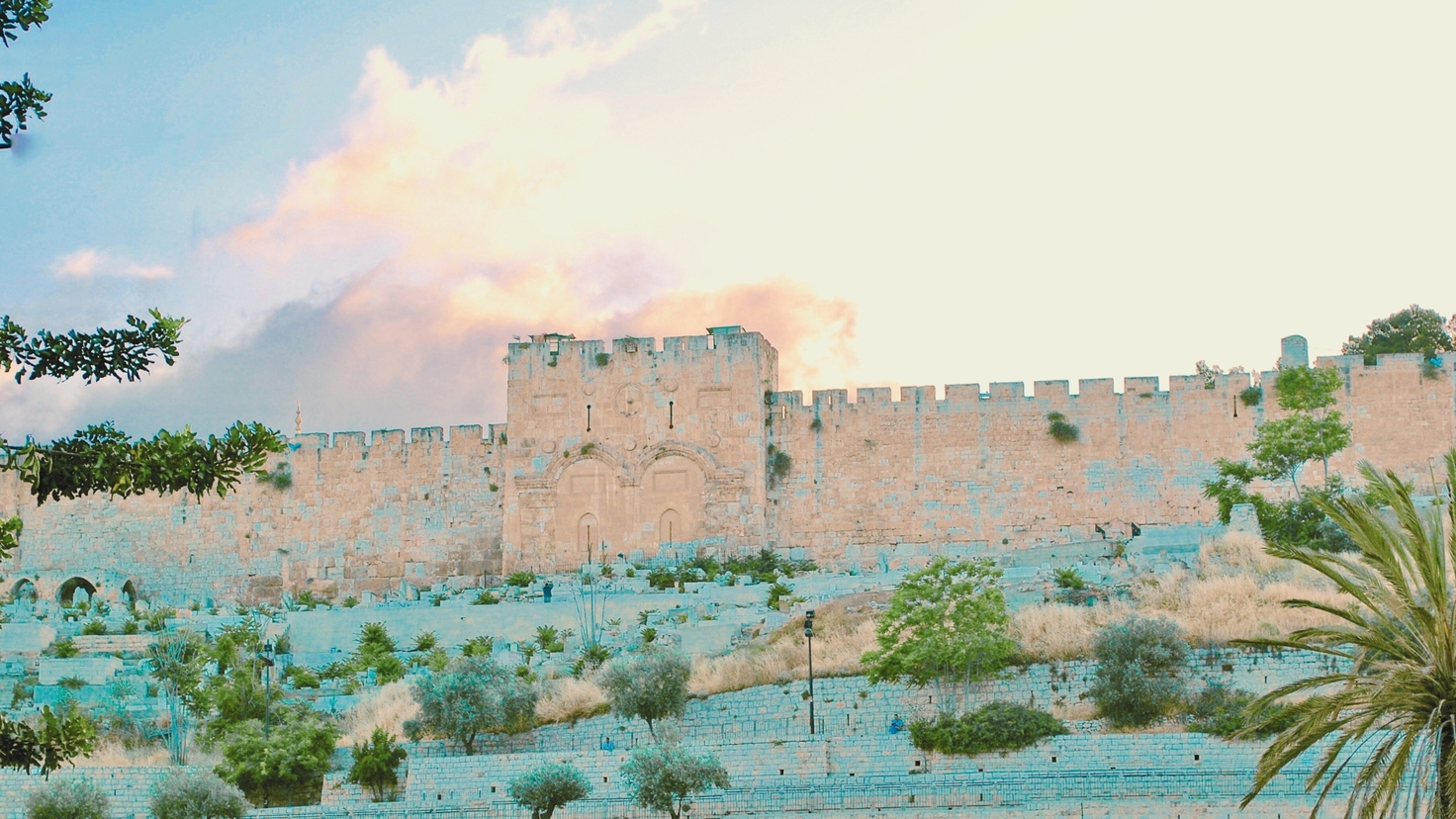Were people buried near the Eastern Gate in OT times, or did this start ...