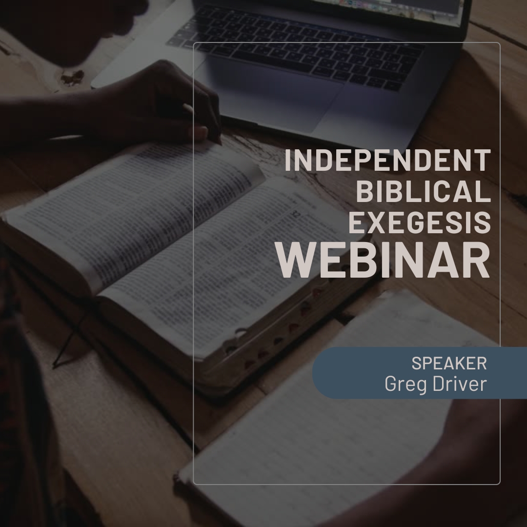 Independent Biblical Exegesis - Part 1 | Verse By Verse Ministry ...