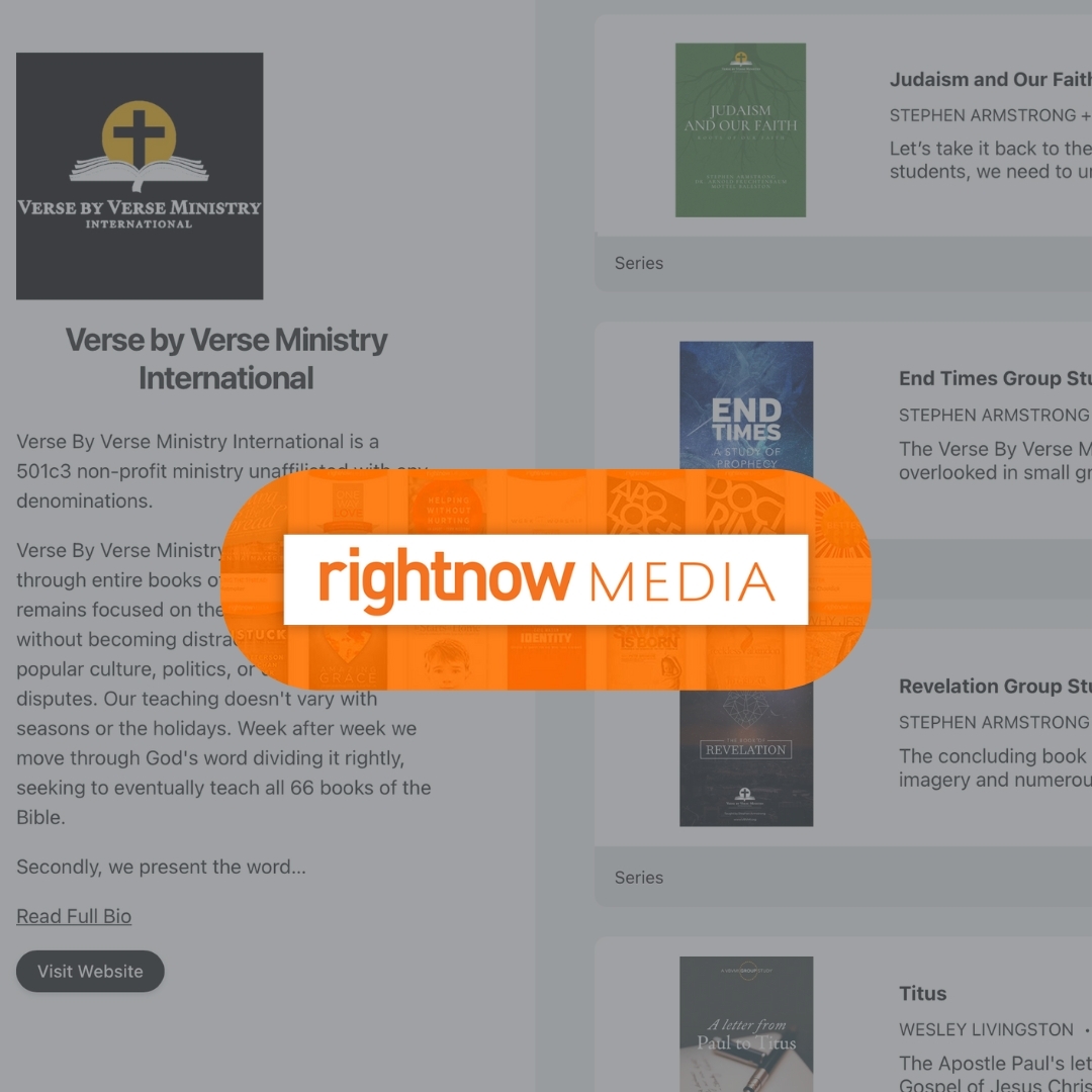 Verse by Verse Ministry